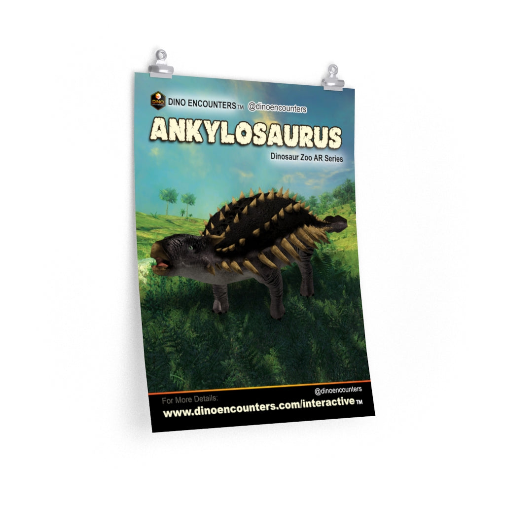 Ankylosaurus Dinosaur Poster – DinoGear